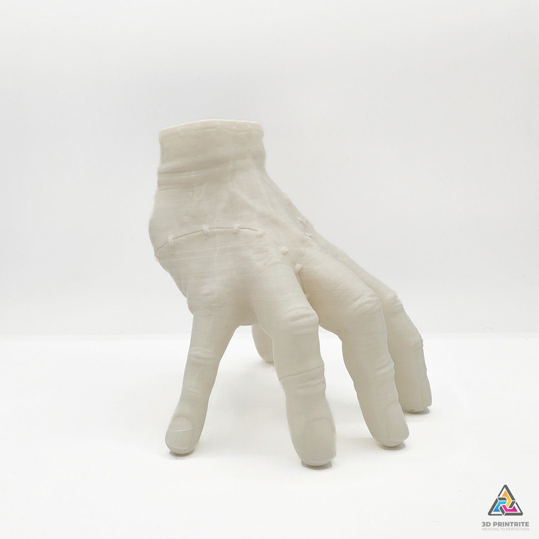 Spooky Hand, Wednesday Thing Hand Glow in the Dark 3D Printed Fan Art ...