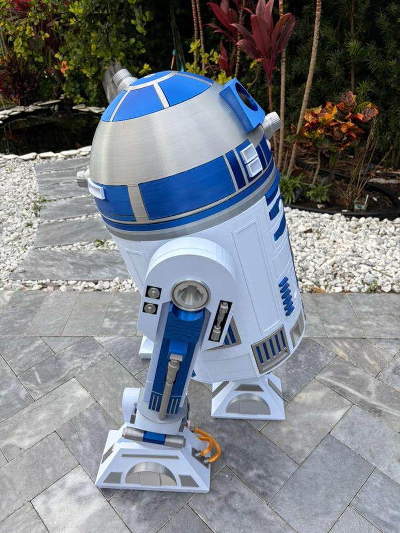 R2-D2 | 36" Tall | 3D Printed - Star Wars Astromech Droid, Lights ...