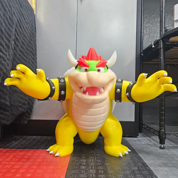 3d Printed Bowser - Etsy