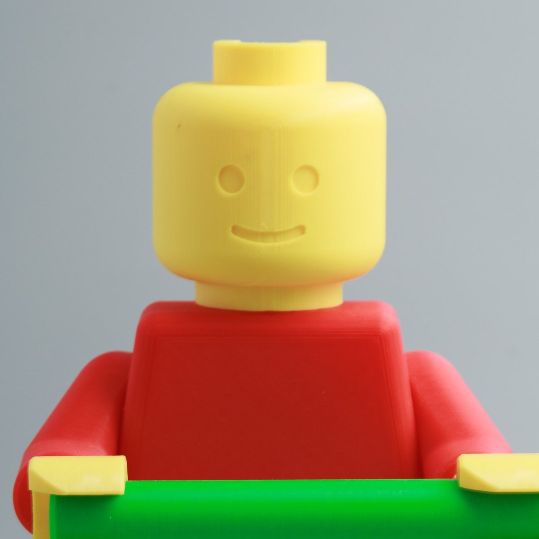 Lego Toilet Paper Holder Lego Lovers This is for You Kids Bathroom 3D ...