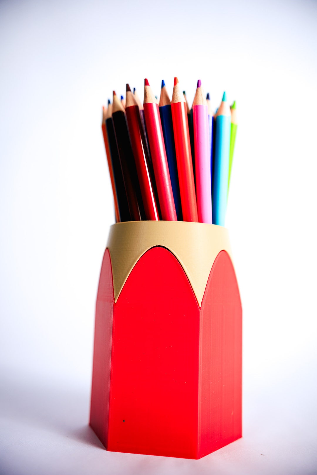Pencil Shaped Pen/pencil Holder for the Kids! - Very Cool Looking ...