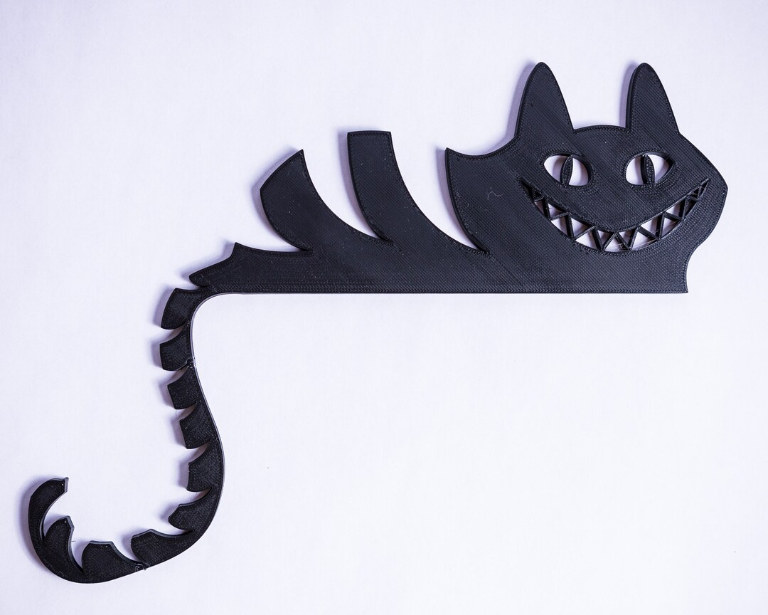 3D Printed Scary Cat Door/window Display - Etsy
