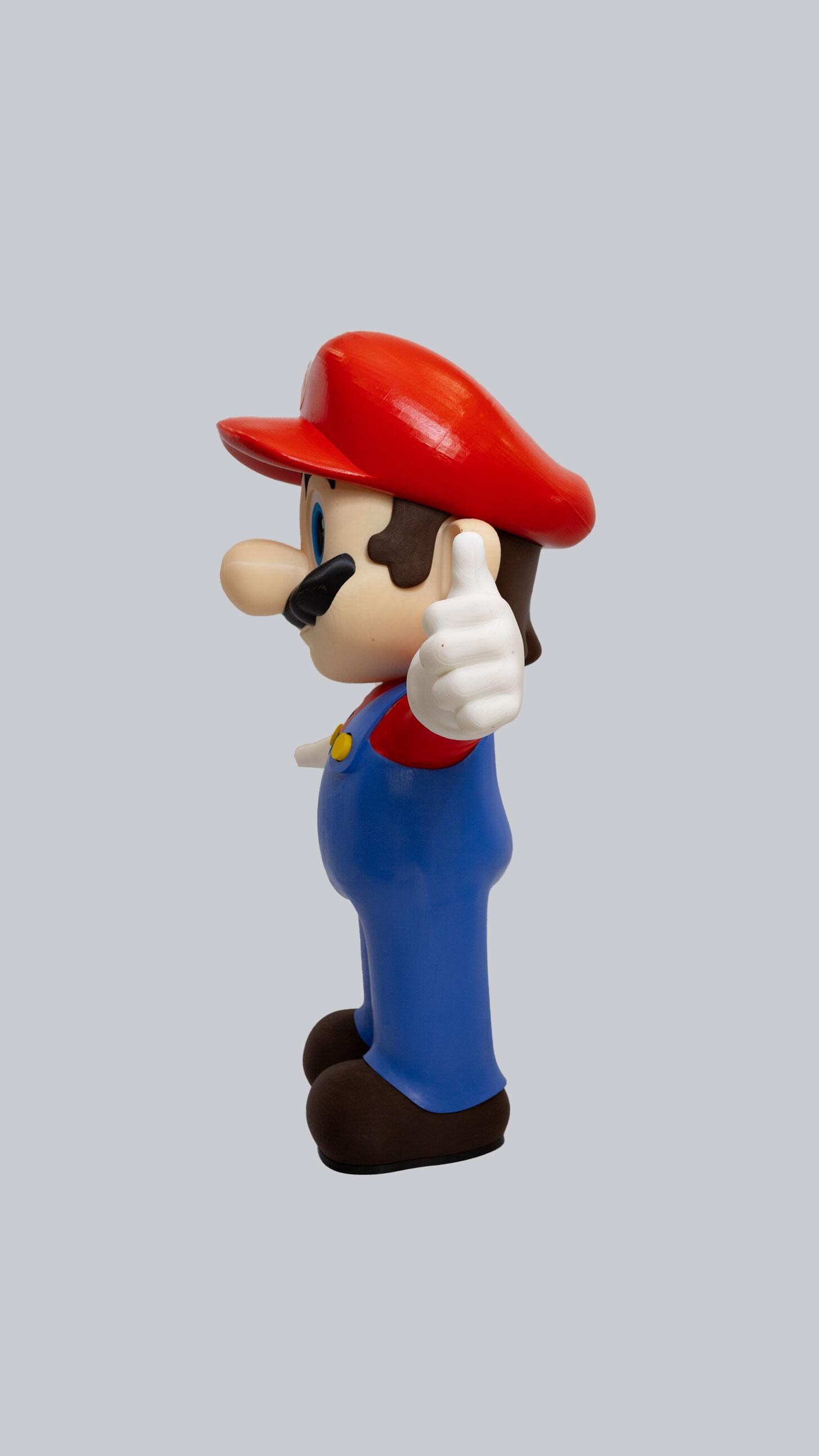 Giant Mario – 36" 3D Printed Collectible Figure - Etsy