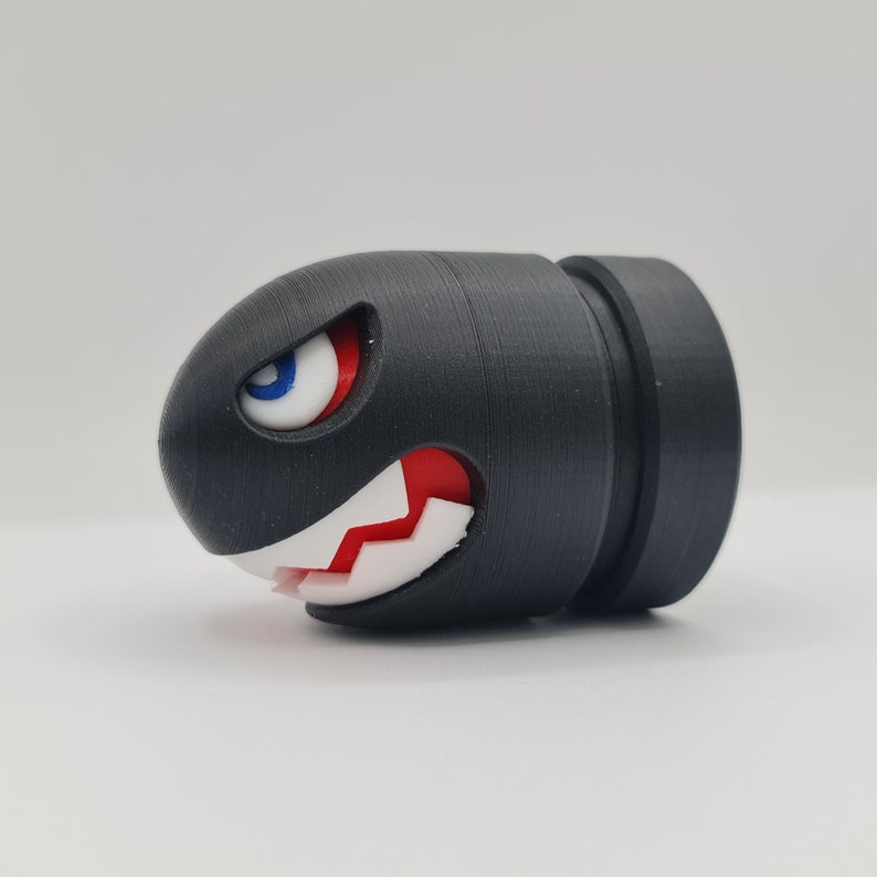 3D Printed Bullet Bill – Mario Nintendo, Hide-a-way Storage - Etsy