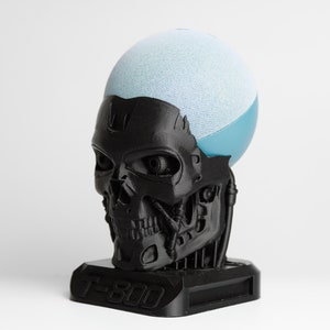 Terminator T-100 Head Figurine to Hold Alexa 4 - Echo 4th Gen!, 3D ...