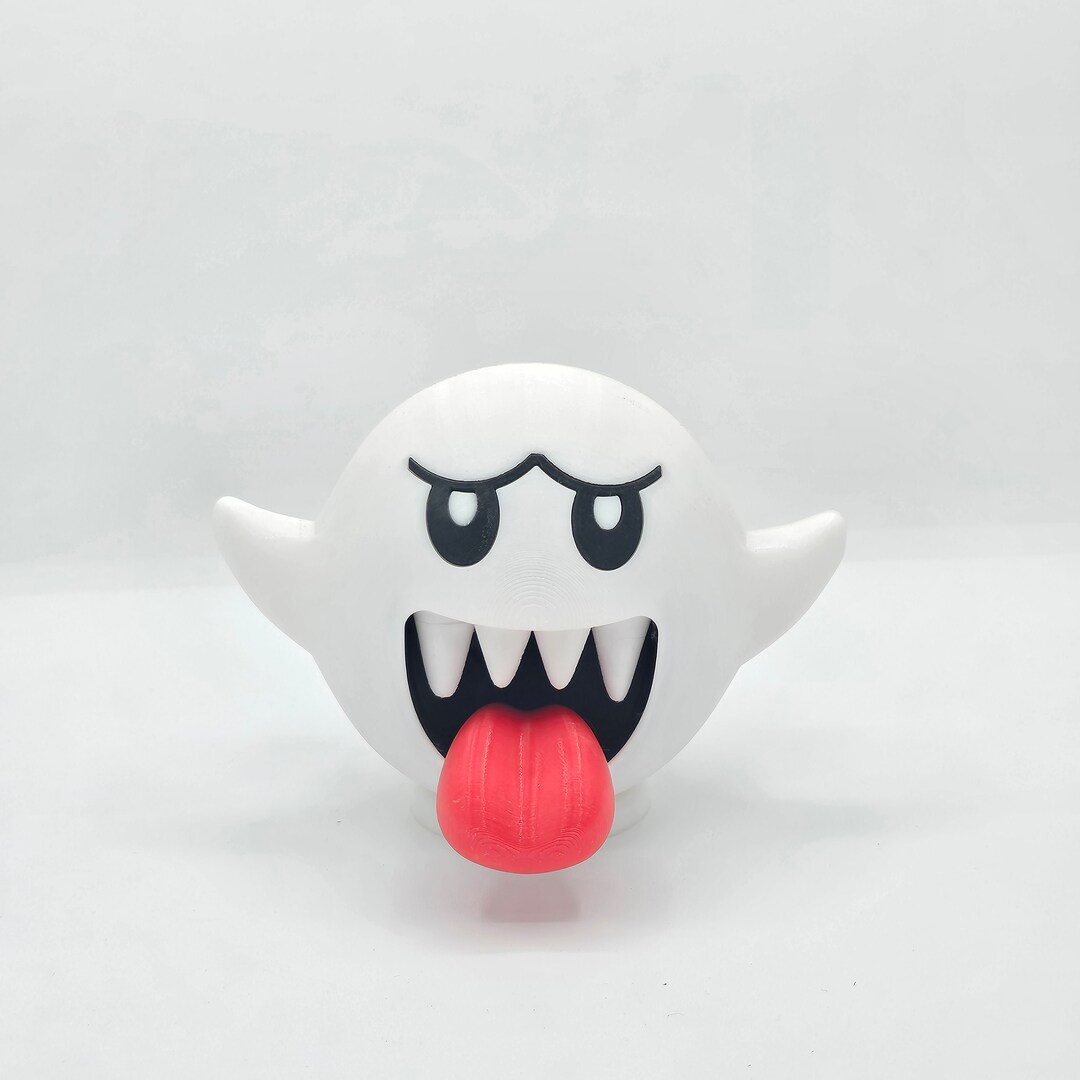 Mario's Boo! – Super Mario, Mario Brothers - 3D Printed Boo! - Fan Art ...