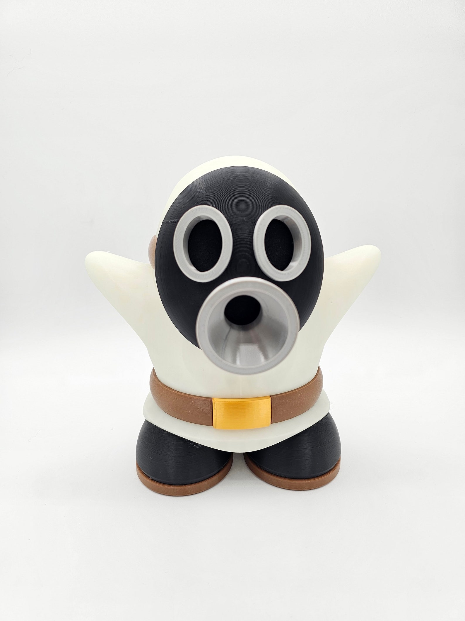 3D Printed Shy Guy Figure: Mario Fan Art With Hidden Storage - Etsy