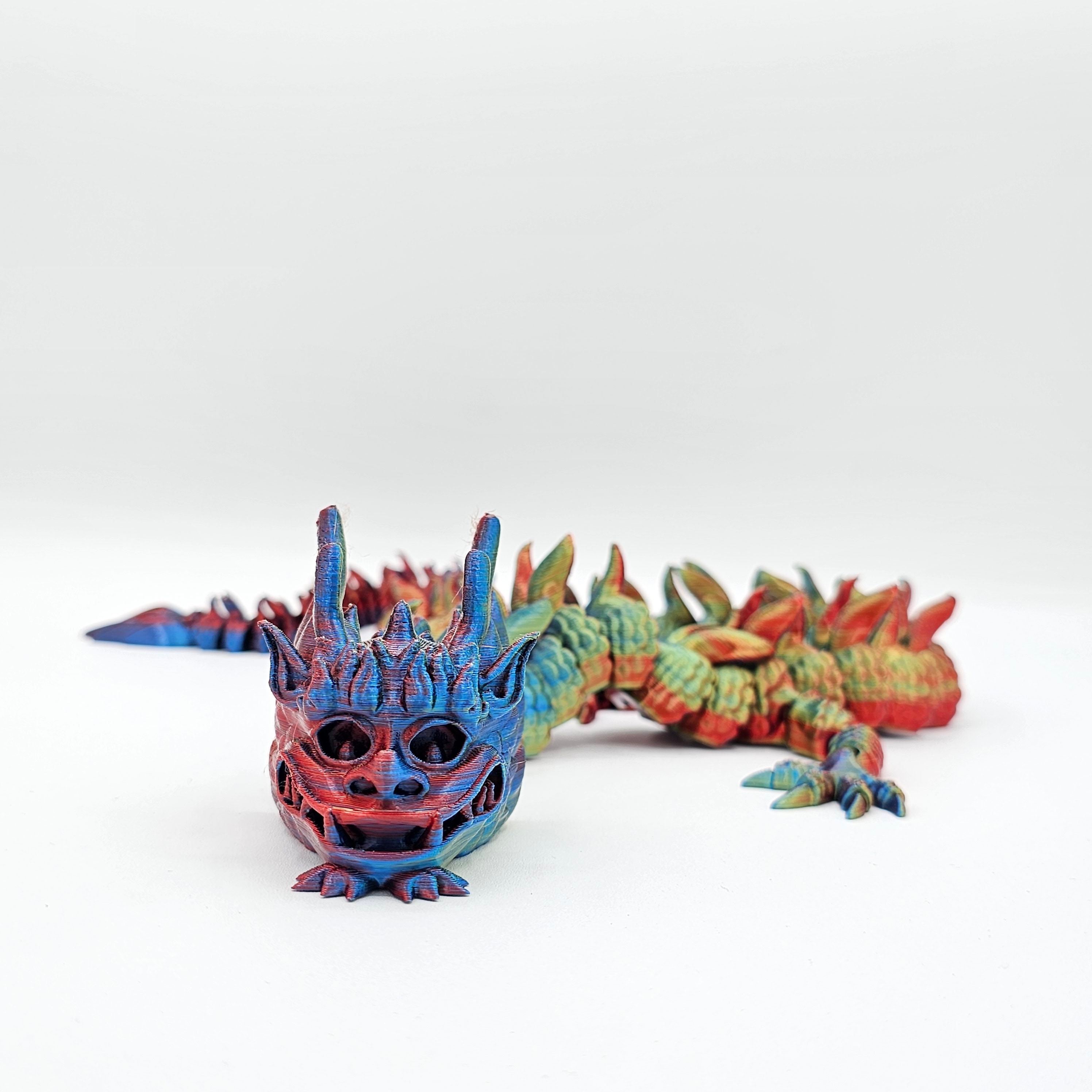 Flexi Dragon: Unleash the Mythical Marvel A Poseable 3D - Etsy