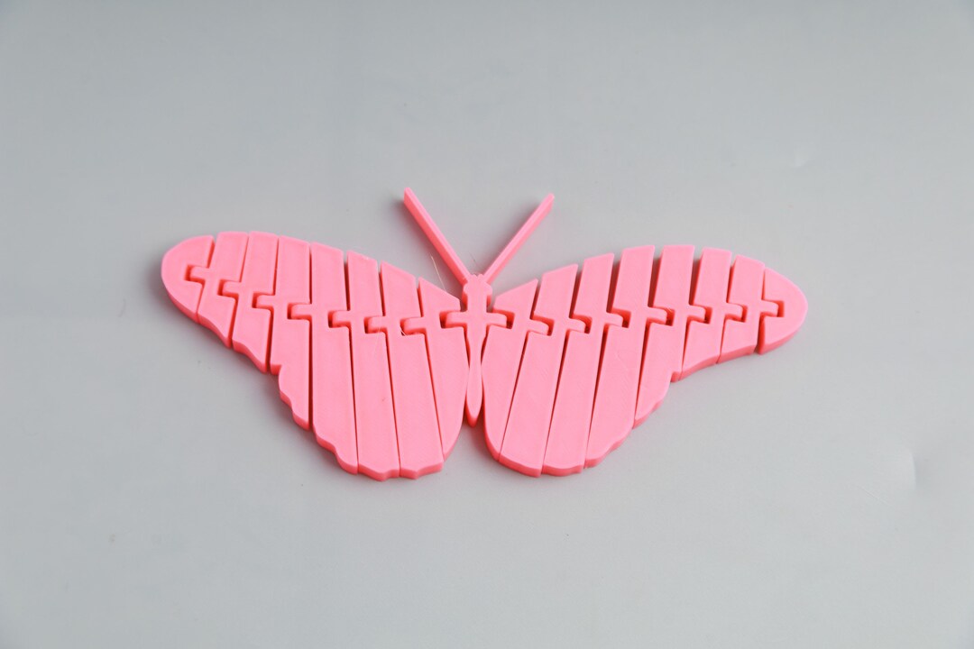 3D Printed Articulating Butterfly Fidget Toy - Stim Toy - Etsy