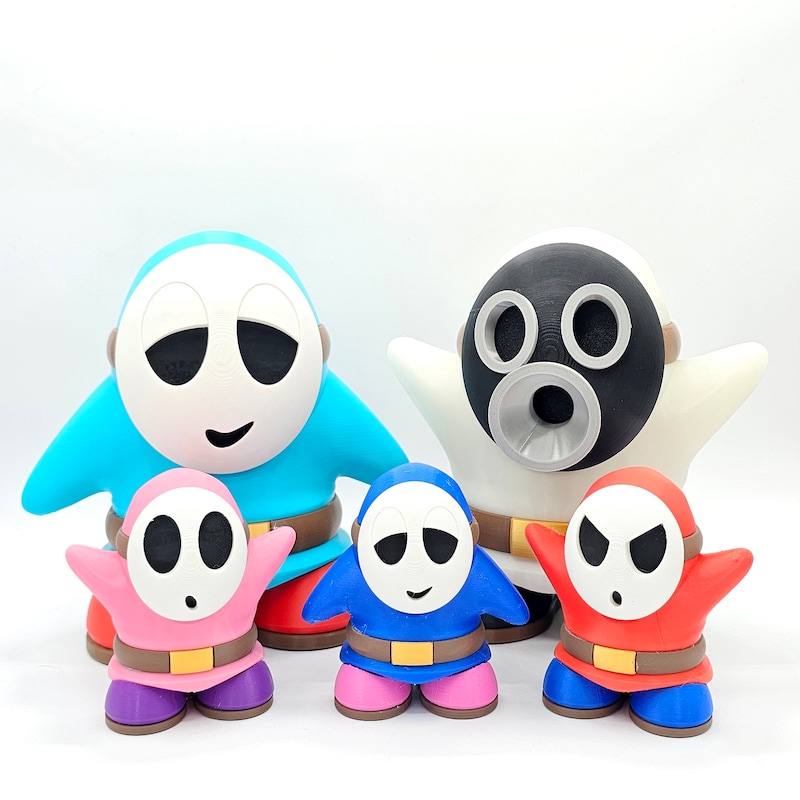 Shy Guy Mask - Etsy