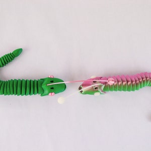Night Fish Toy! - Articulating Flexible Stim Toy - 3D Printed! - Choose ...