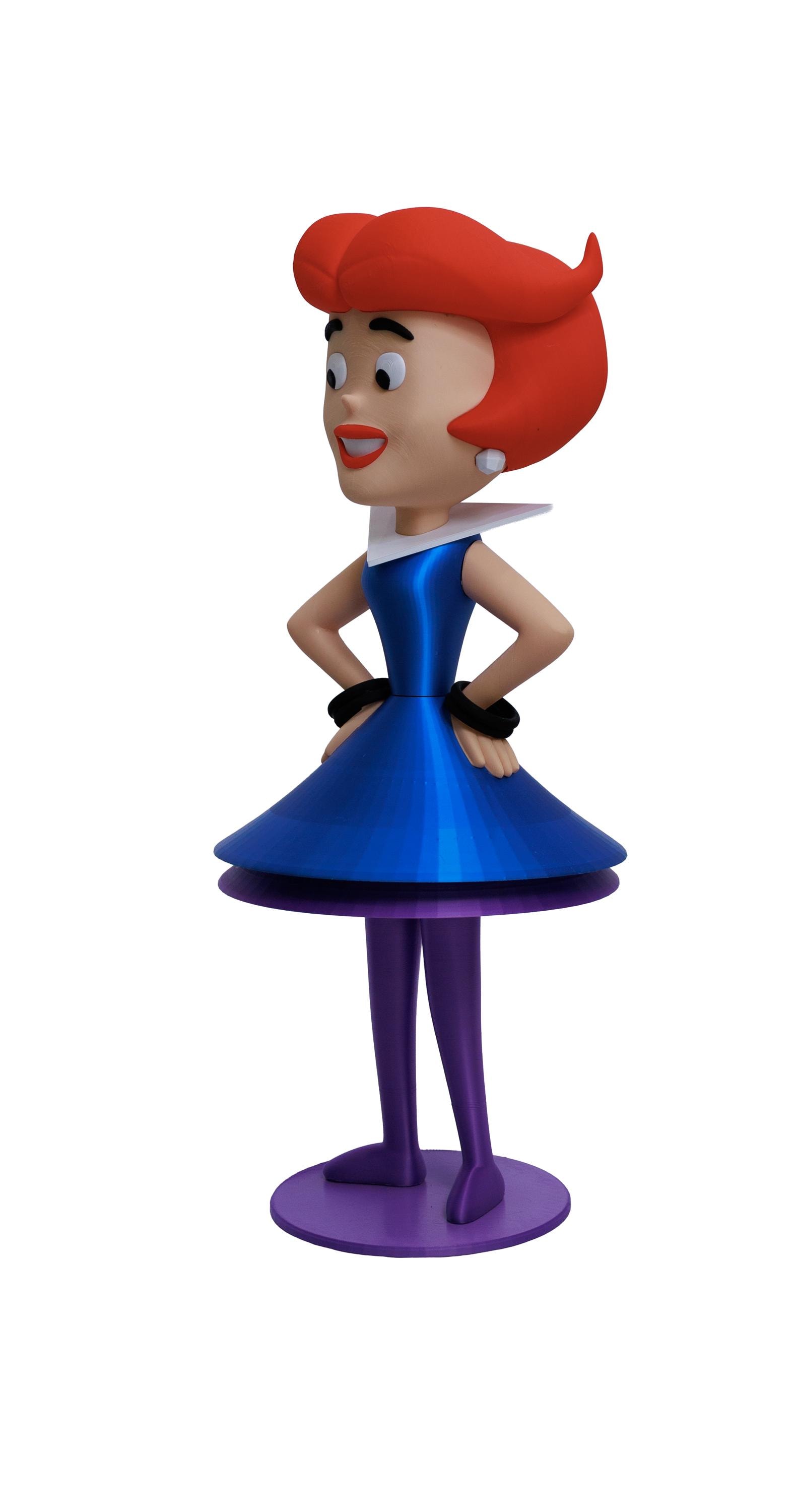 Jane Jetson – 36” Tall 3D Printed Statue – Oversized Jetsons ...