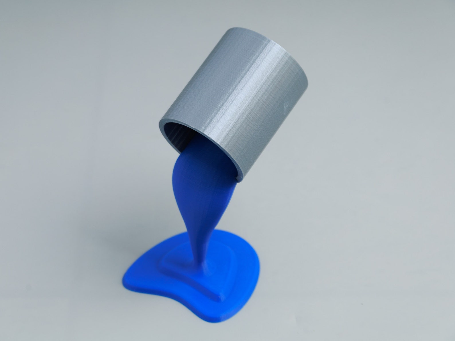 3D Printed Paint Can Spill Sculpture: Home Decor - Etsy