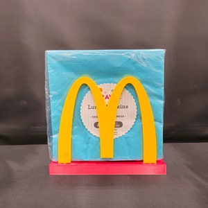 Mcdonalds Napkin Holder - 3D Printed - Comes as Shown.. Kids Will Love ...