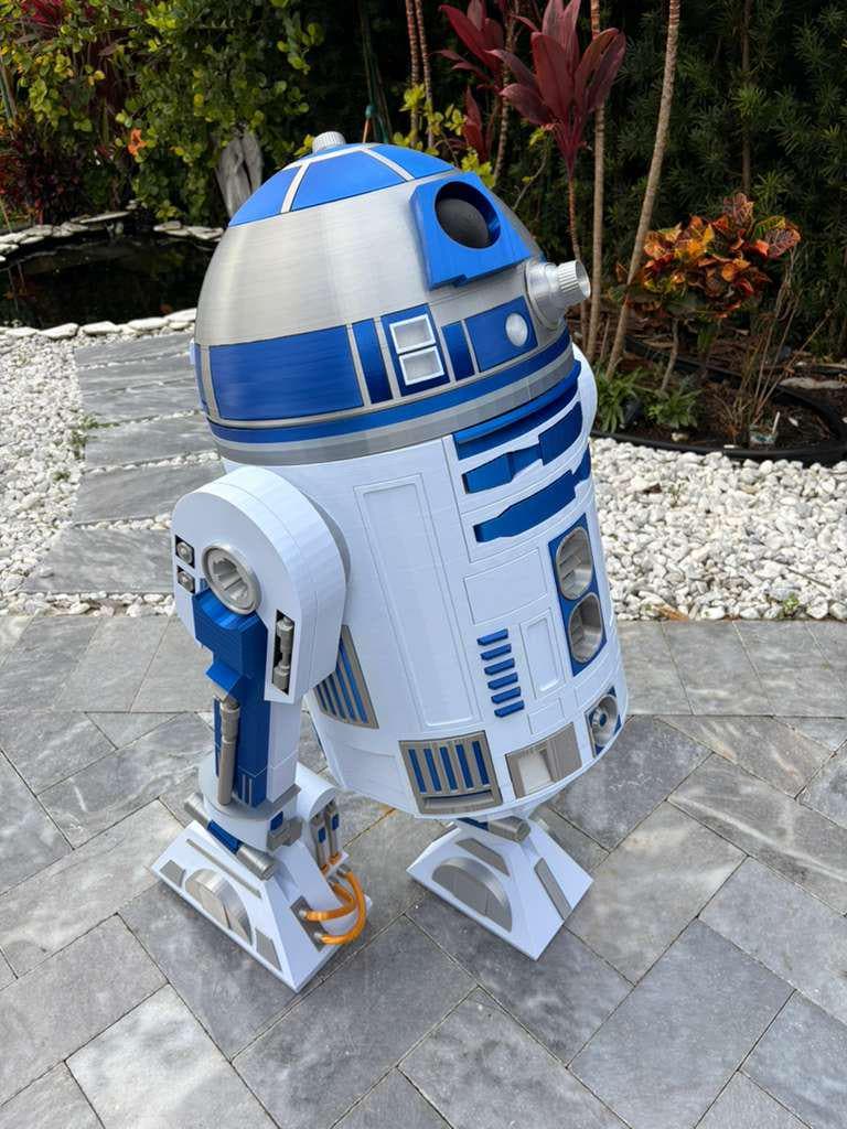 R2-D2 | 36" Tall | 3D Printed - Star Wars Astromech Droid, Lights ...