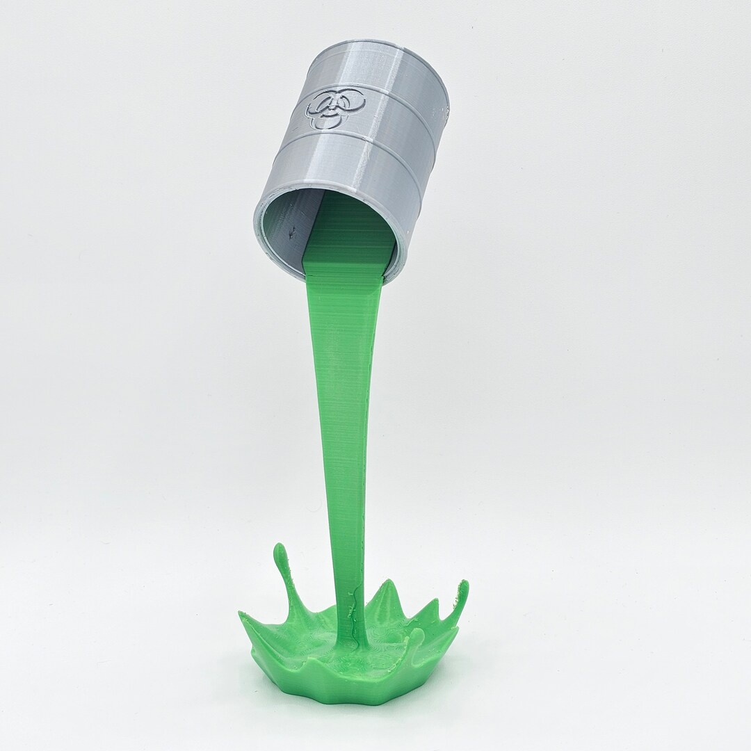 Bio Hazard Can Spill - Bio-hazard Spill - Very Cool Looking Waste Spill ...