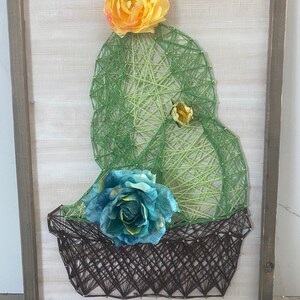 Cactus String Art - Etsy