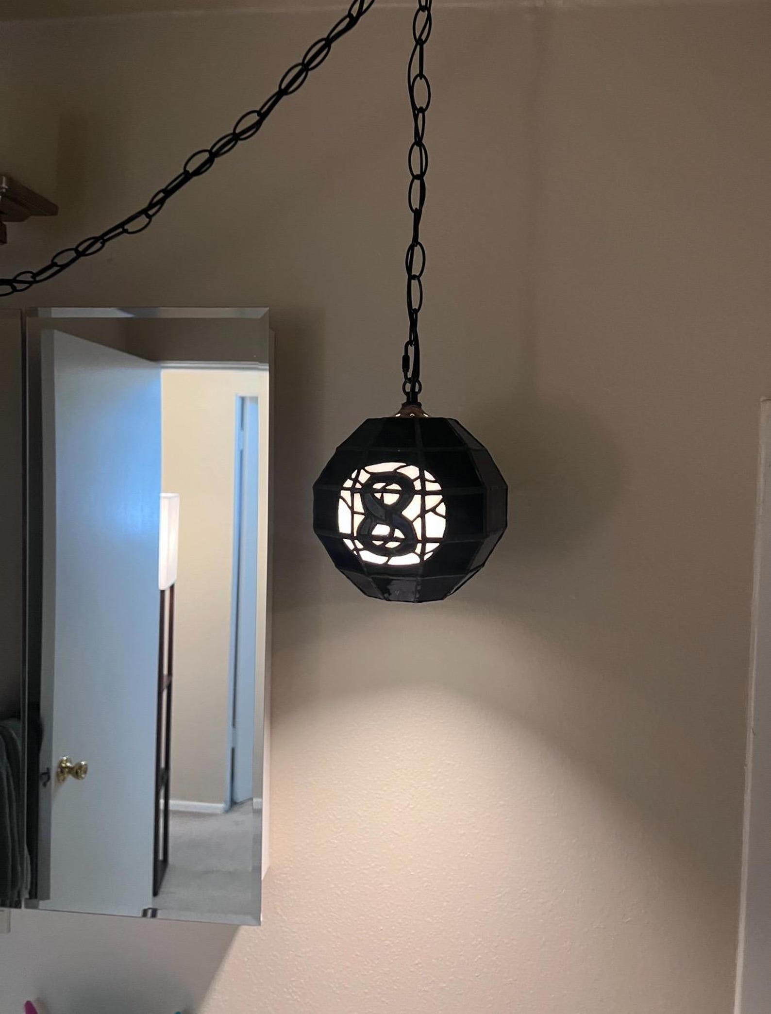 Pattern, 8 Ball Lamp Shade Pattern, Stained Glass Pattern, PDF Download ...