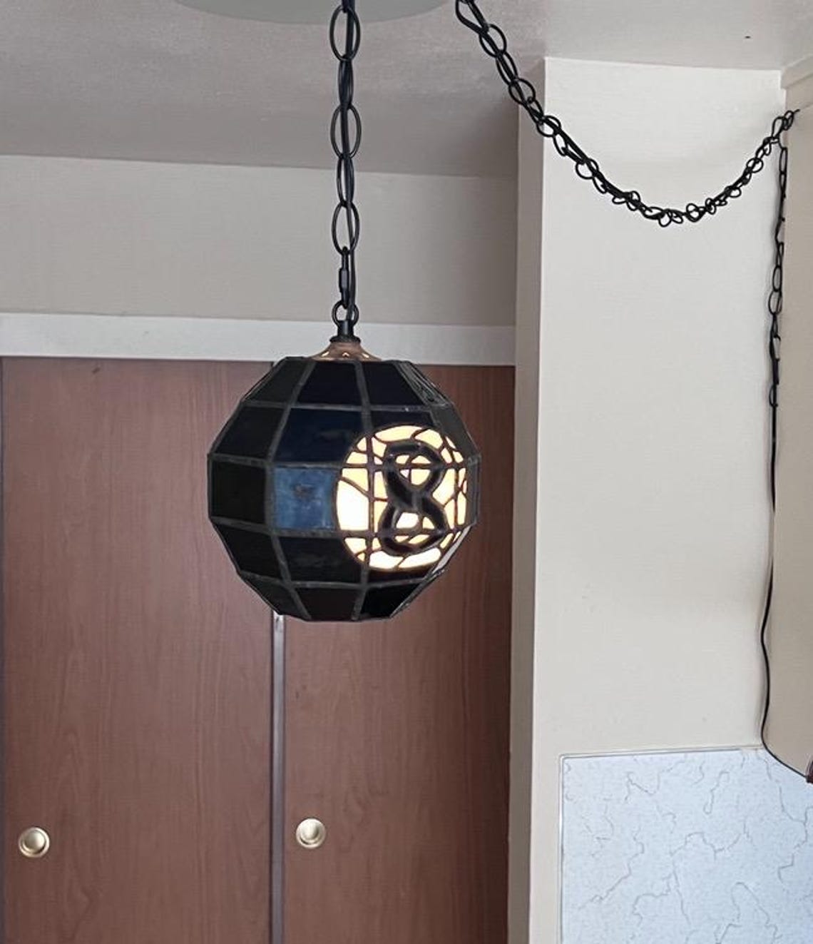 Pattern, 8 Ball Lamp Shade Pattern, Stained Glass Pattern, PDF Download ...