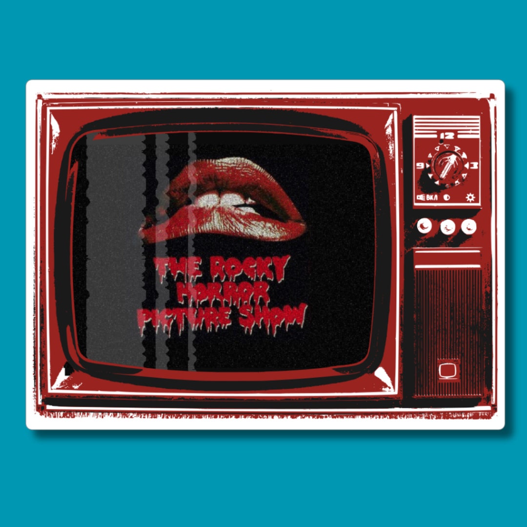 Rocky Horror Picture Show Sticker: Cult Classic 80s TV Decal - Etsy