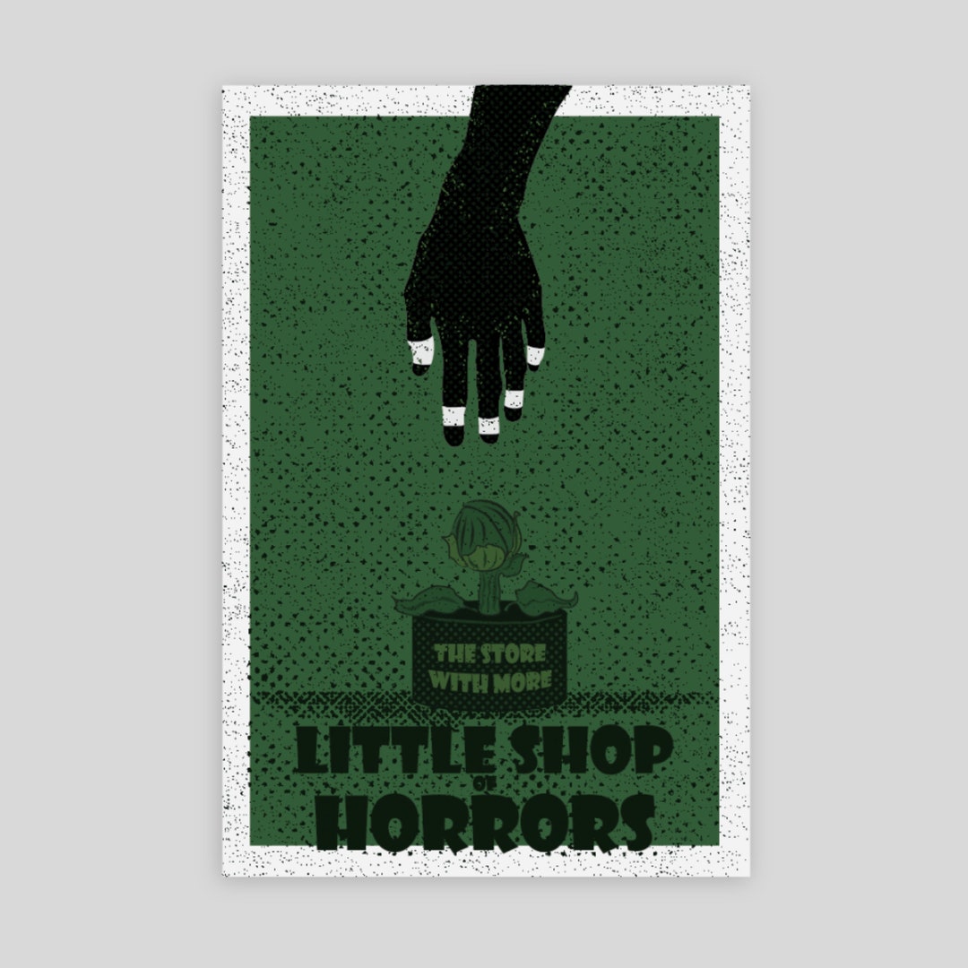 Little Shop of Horrors Art Print Vintage Horror Movie Poster Postcard ...