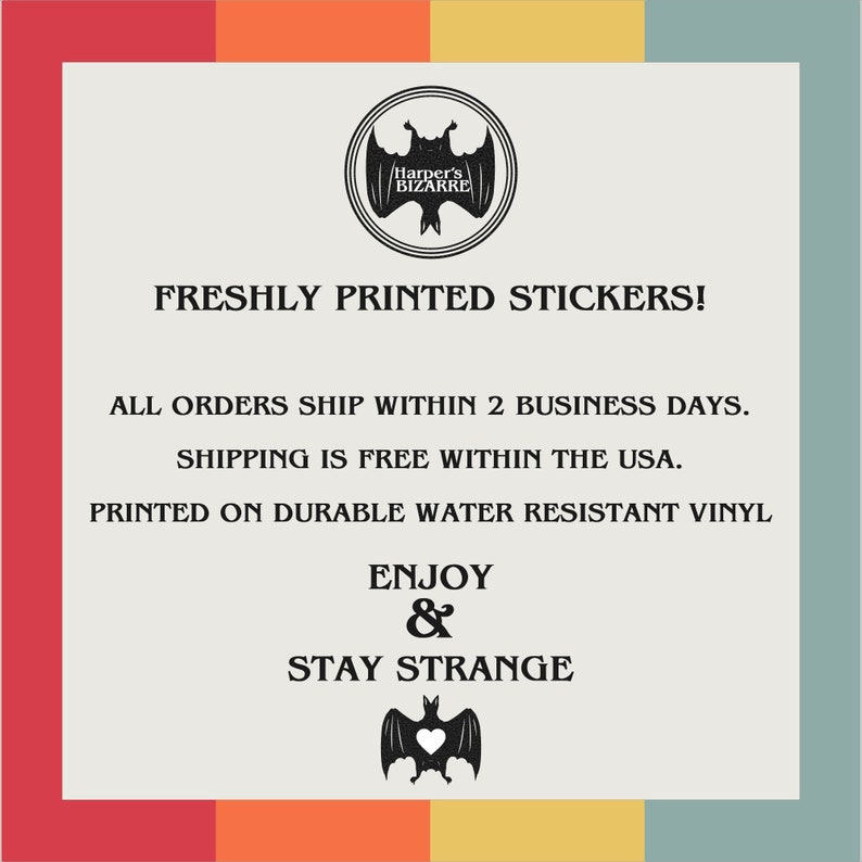 Rocky Horror Picture Show Sticker: Cult Classic 80s TV Decal - Etsy
