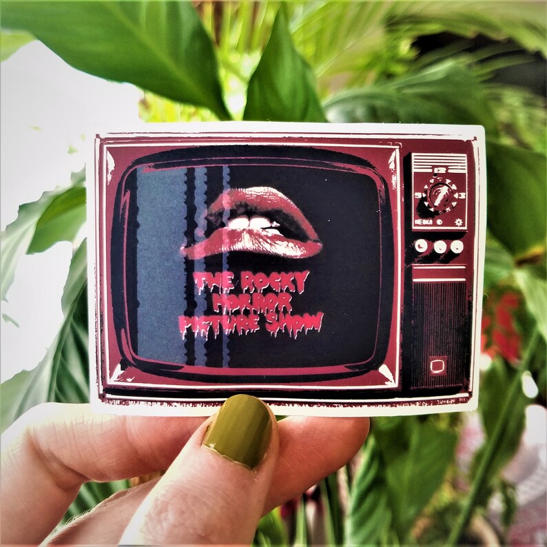 Rocky Horror Picture Show Sticker: Cult Classic 80s TV Decal - Etsy