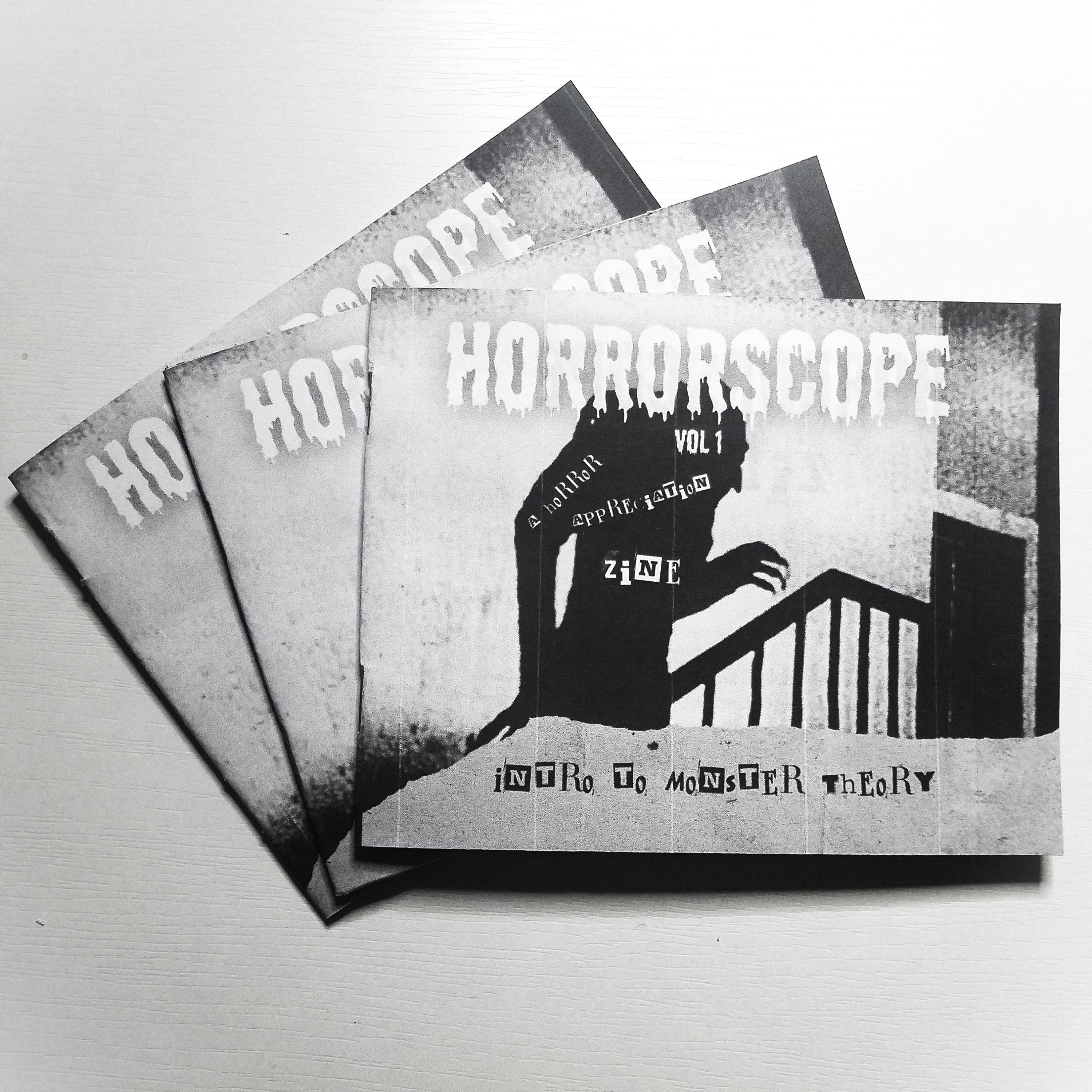 Horrorscope A Horror Appreciation Zine Classic Horror and Monster Lover ...