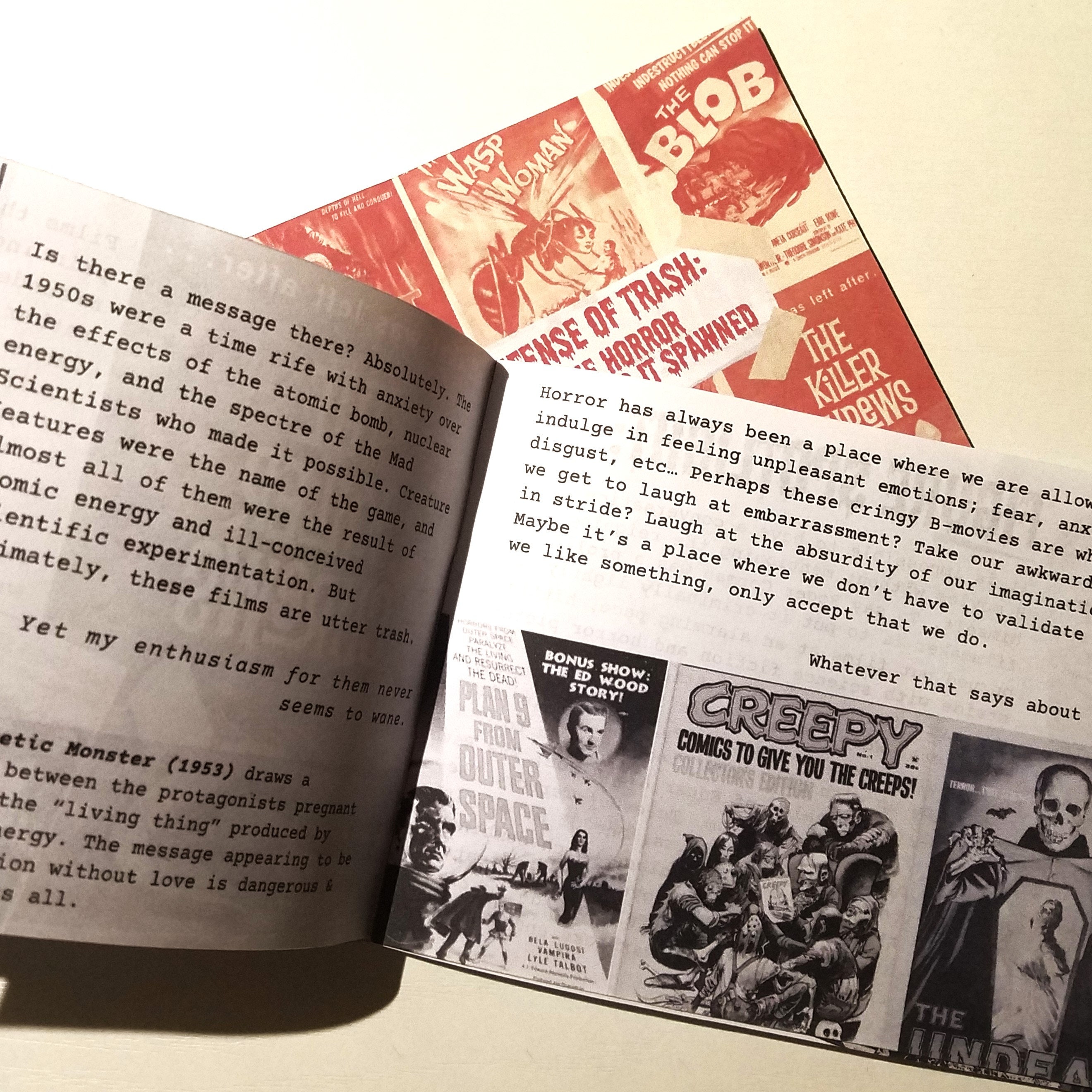 B-movie Horror Zine Horrorscope Vol 3 Horror Appreciation Zine - Etsy