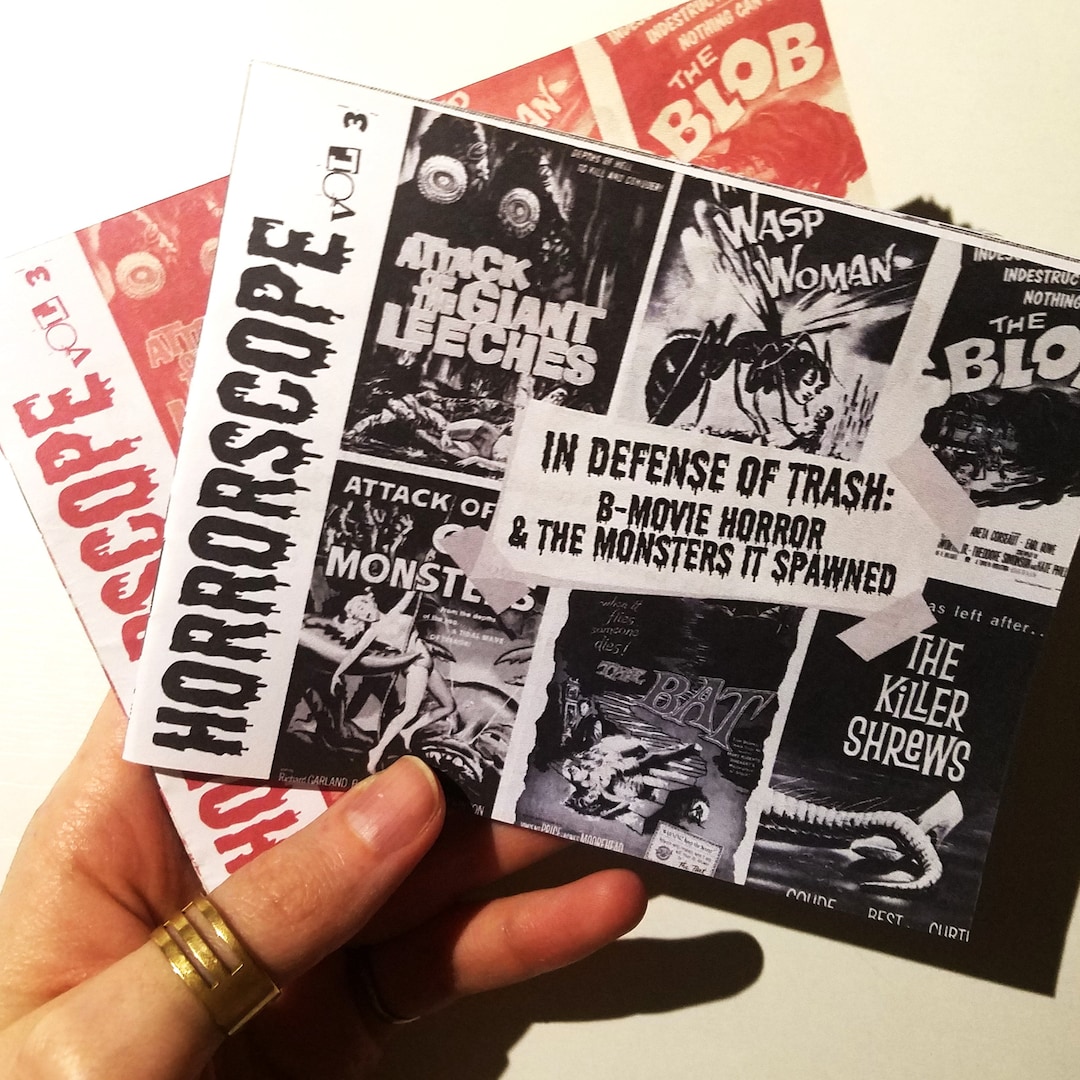 B-movie Horror Zine Horrorscope Vol 3 Horror Appreciation Zine - Etsy