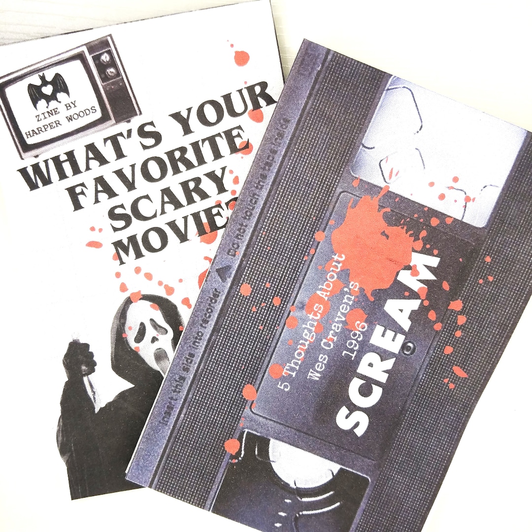 Scream 1996 Mini Zine Horror Fanzine - Etsy