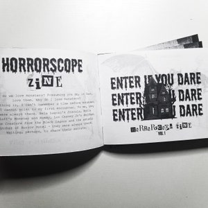 Horrorscope A Horror Appreciation Zine Classic Horror and Monster Lover ...