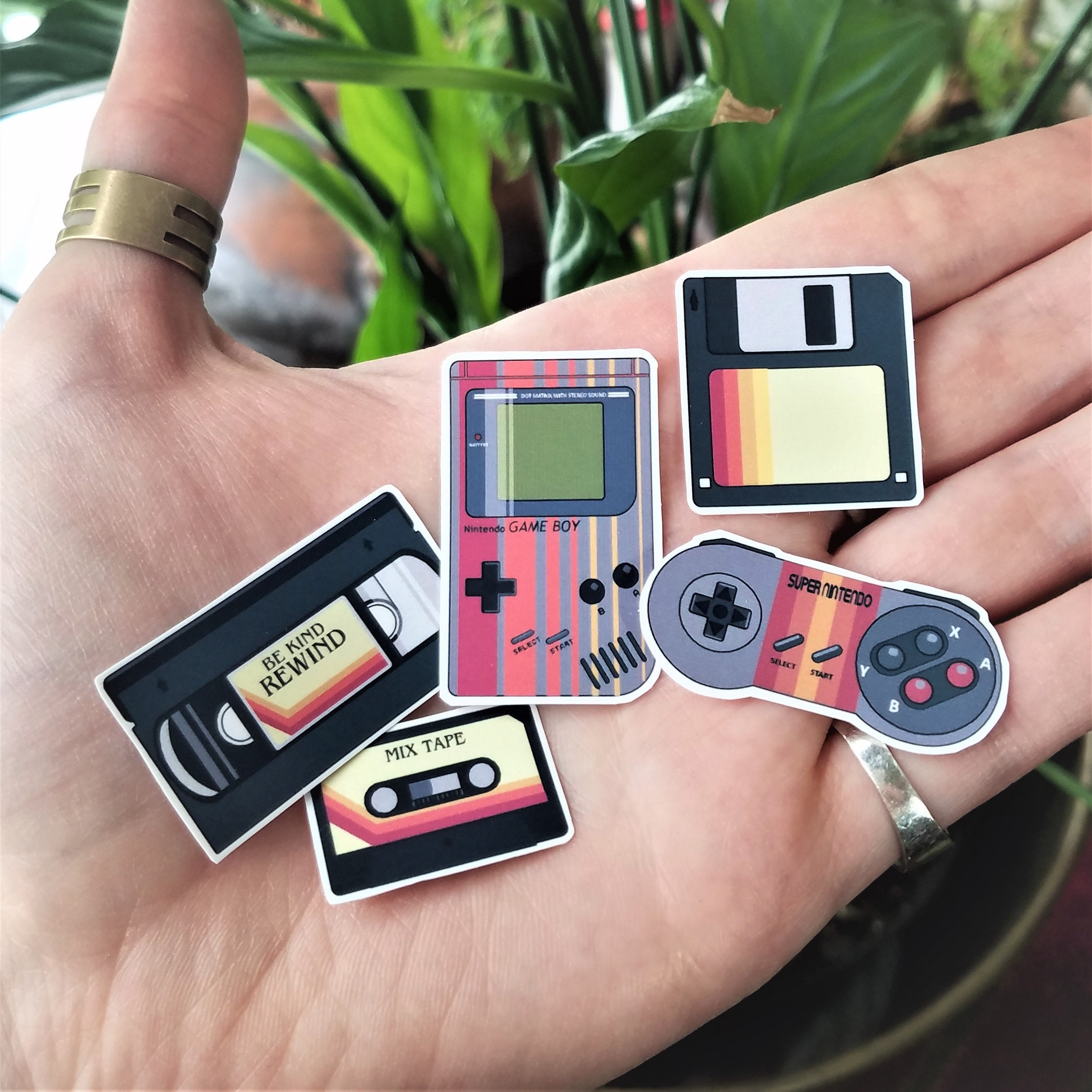 Retro Tech Stickers 80s Aesthetic Sticker Pack Computer - Etsy