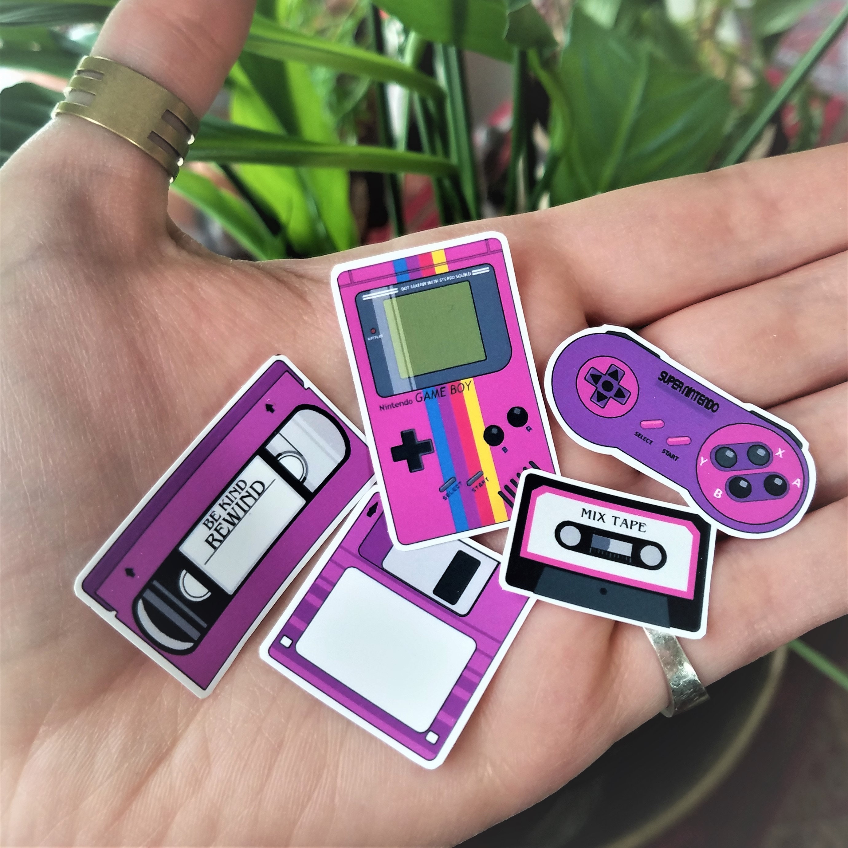 Retro Tech Stickers 80s Aesthetic Sticker Pack Computer - Etsy
