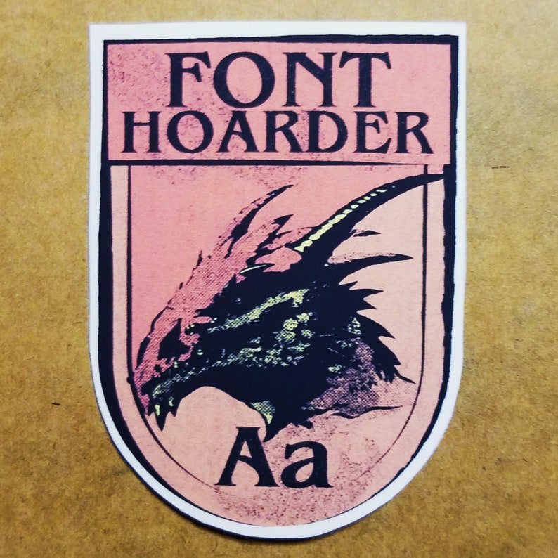 Graphic Designer Stickers Retro Fantasy Badge Laptop Decal Gift for ...