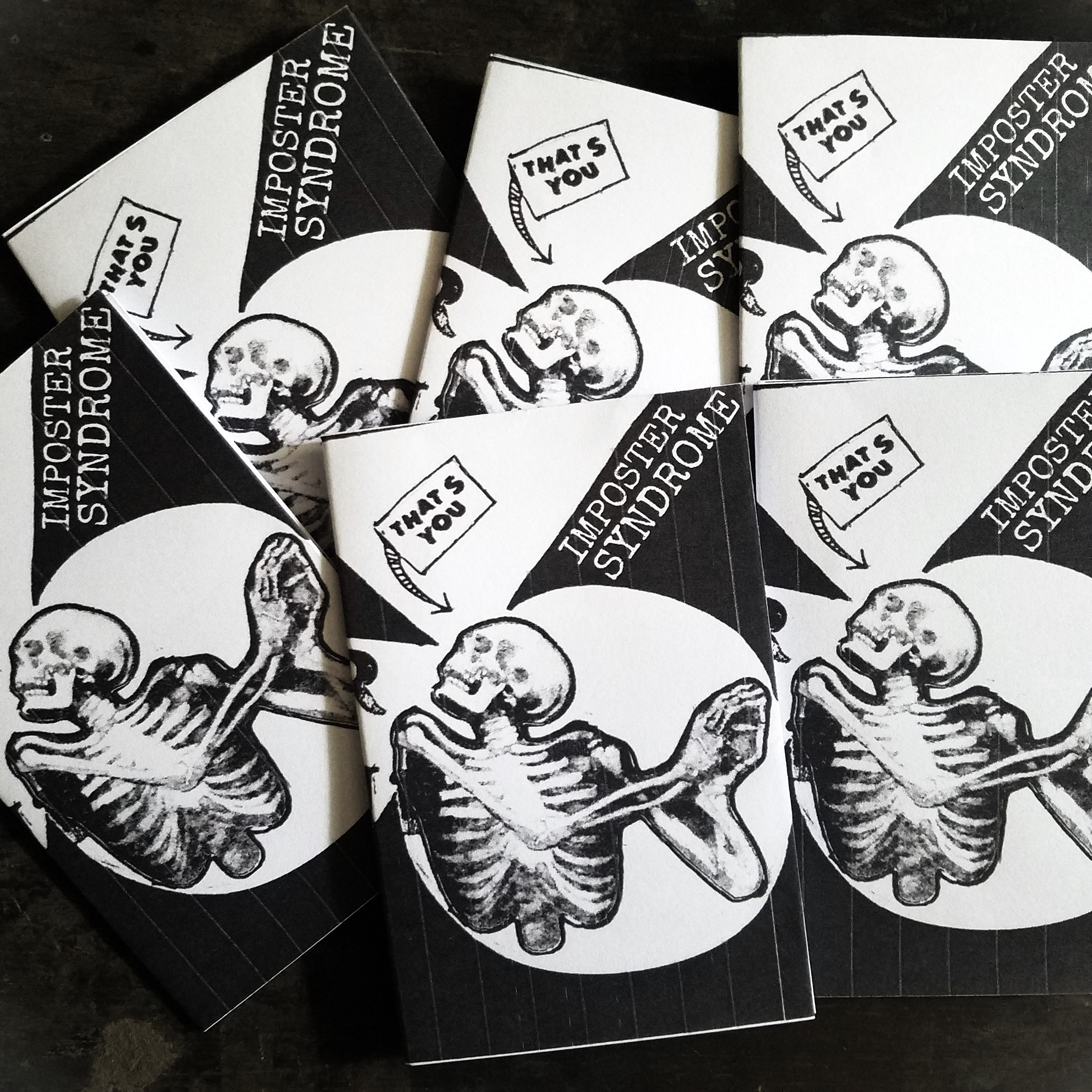 Imposter Syndrome Zine Mental Health Mini Zine Artists Designers ...