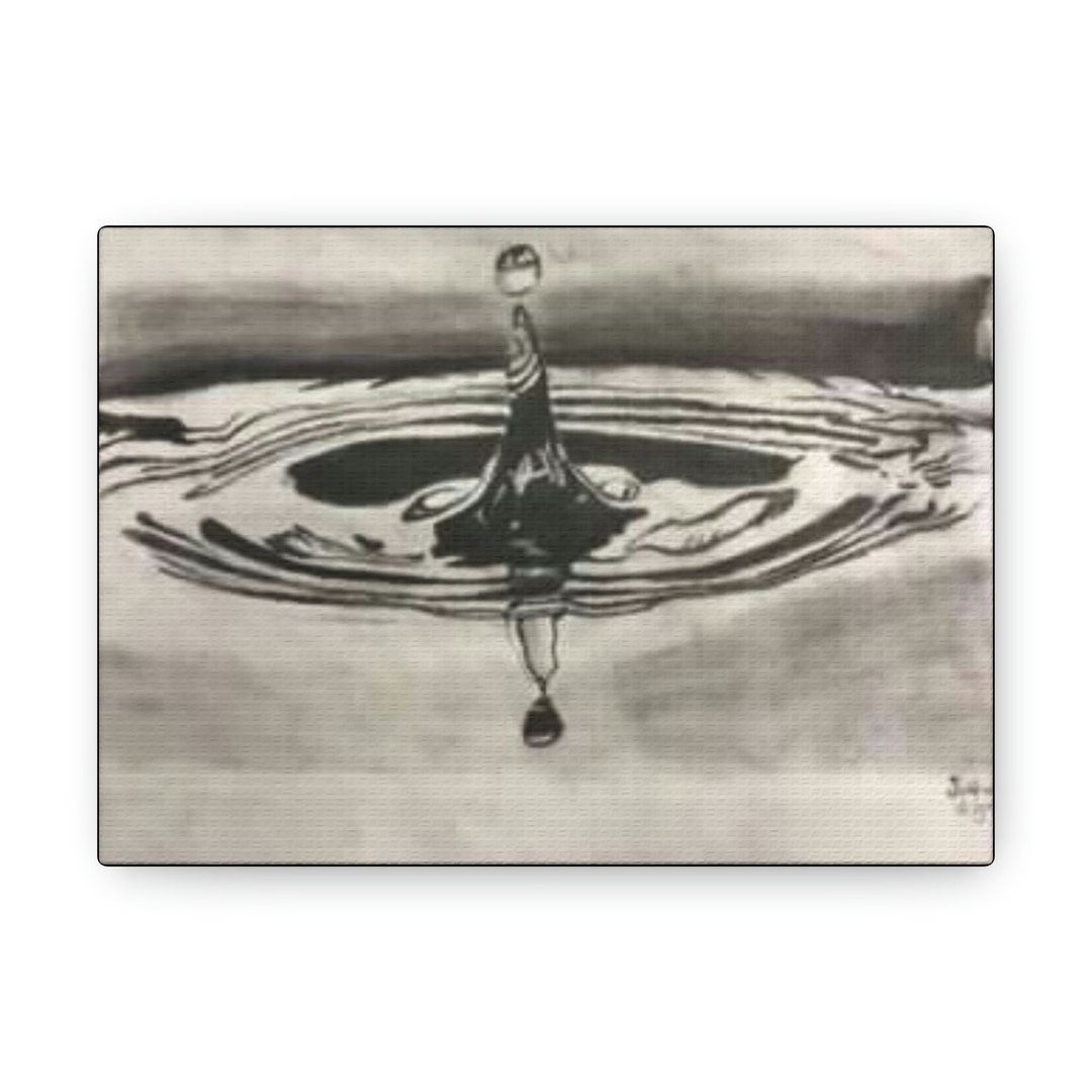 Black and White Drawing | Canvas Art Work | Black and White Design ...