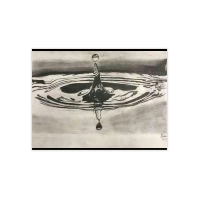 Water Drop by Joshua Veiga Ceramic Photo Tile - Etsy
