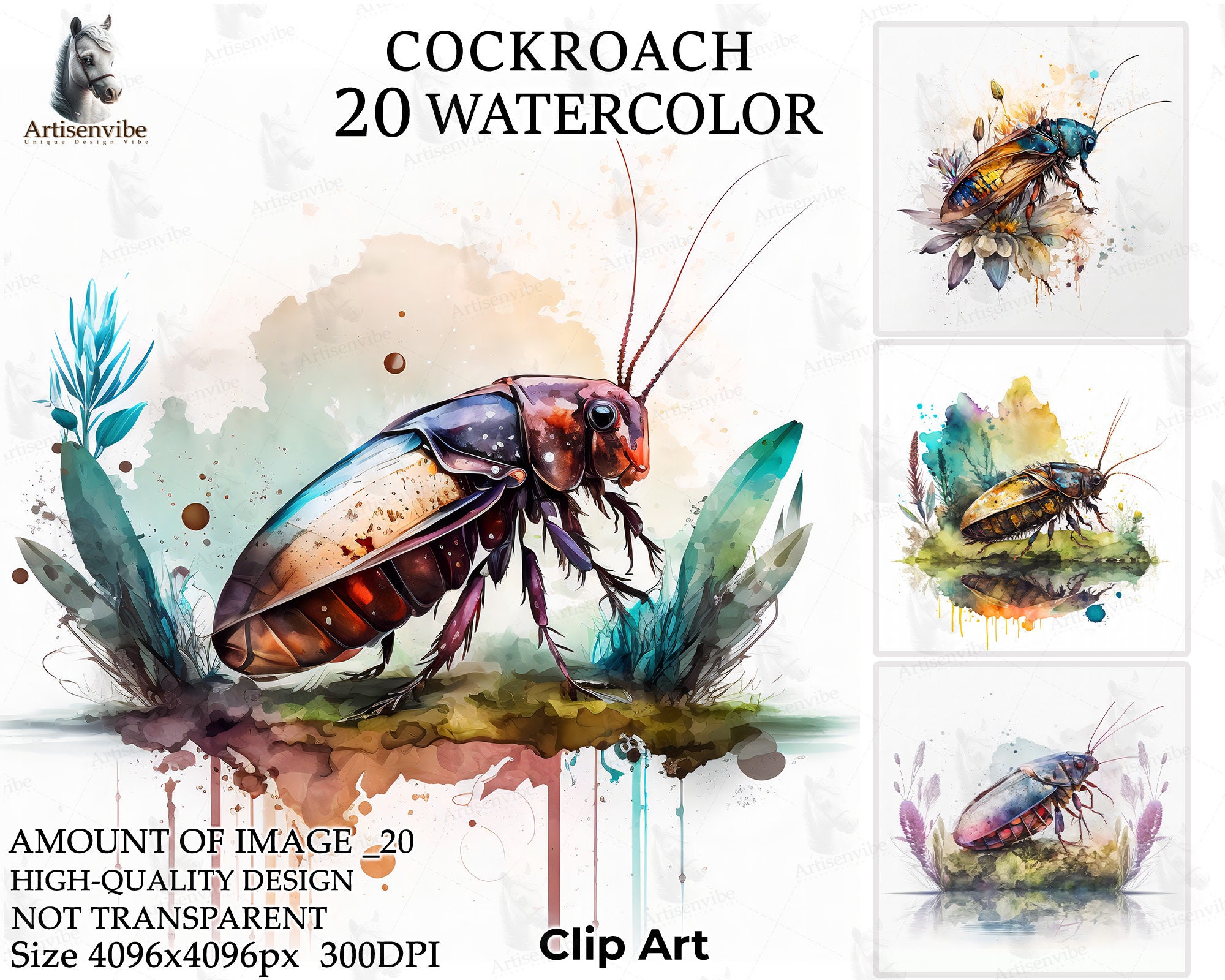Cockroach Art