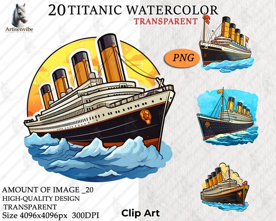 Titanic Ship Clipart Png