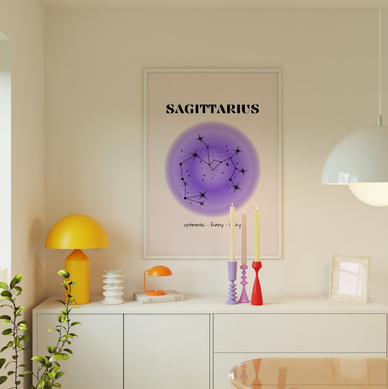 Sagittarius Star Sign Printable Wall Art, Sagittarius Zodiac Print ... Sagittarius Star Sign Printable Wall Art, Sagittarius Zodiac Print ...