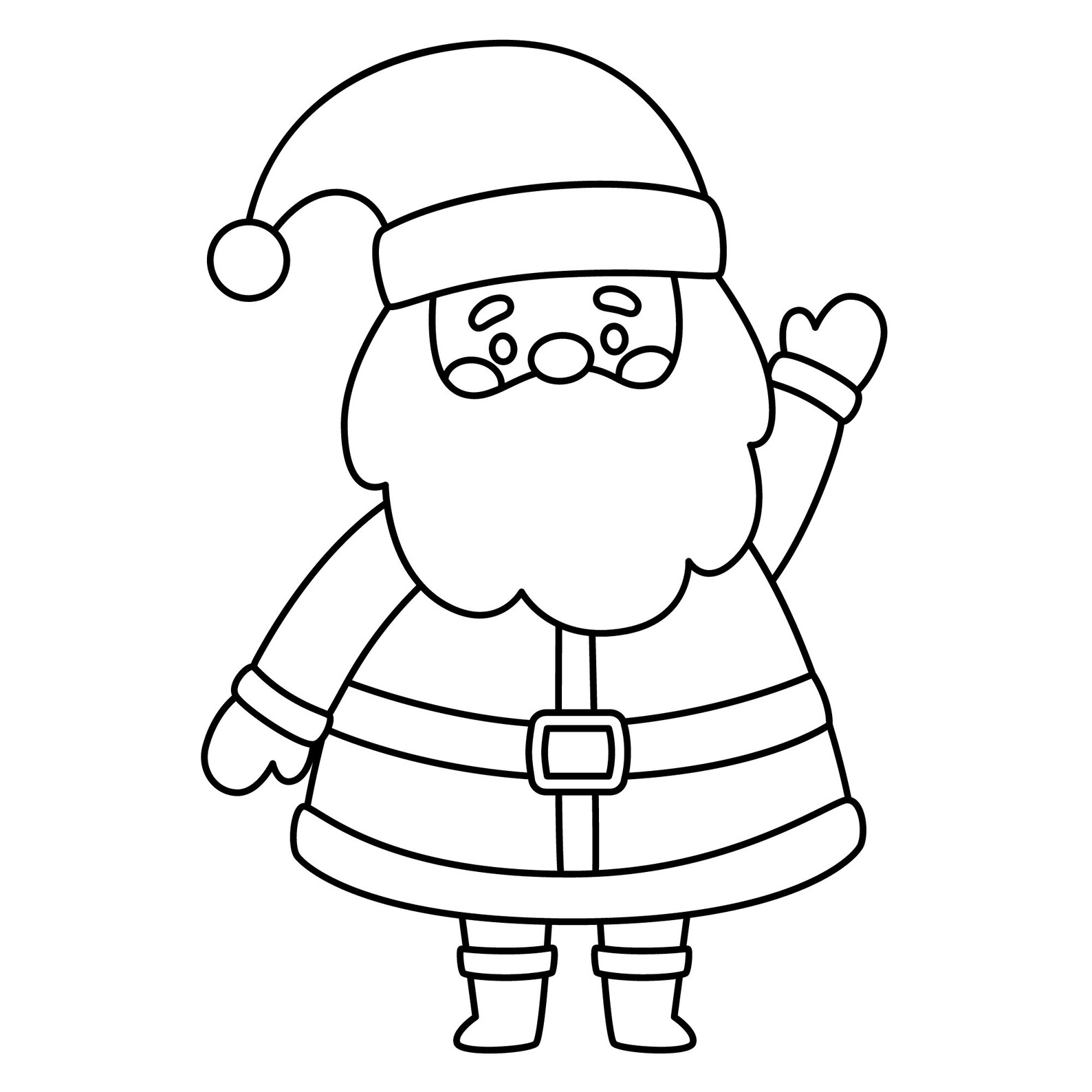 Cristmas Coloring Pages for Kids|holidays|printable|simple Activities ...
