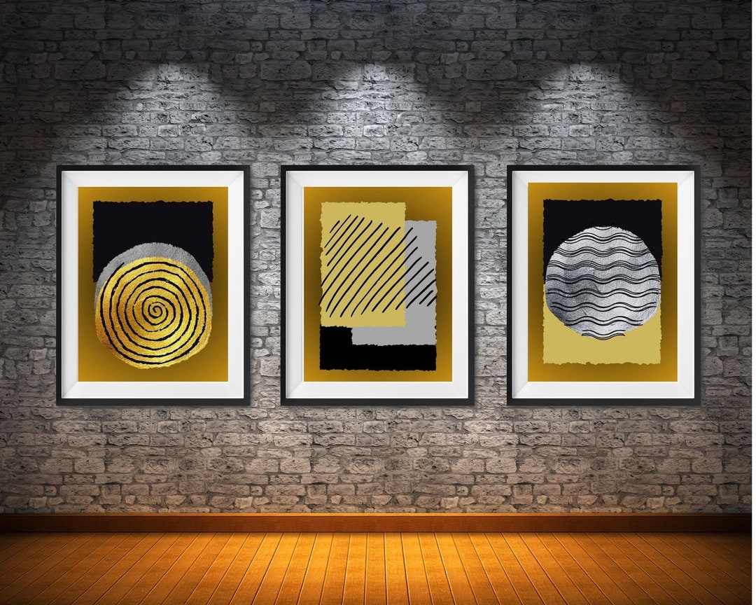 Abstract Wall Art, Wall Printable Artwork , Geometric Designs ...