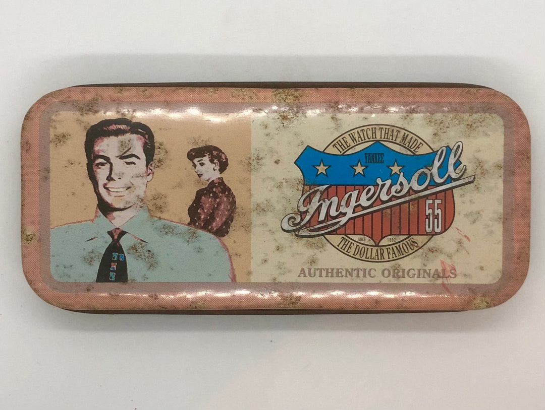 Vintage Ingersoll 55 Watch Tin // Collectable // Curio - Etsy