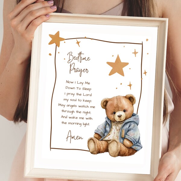 Bedtime Prayer - Etsy