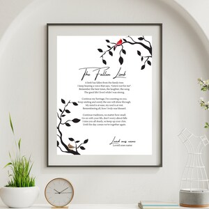 Digital A Limb Has Fallen From the Family Tree With Cardinal - Etsy