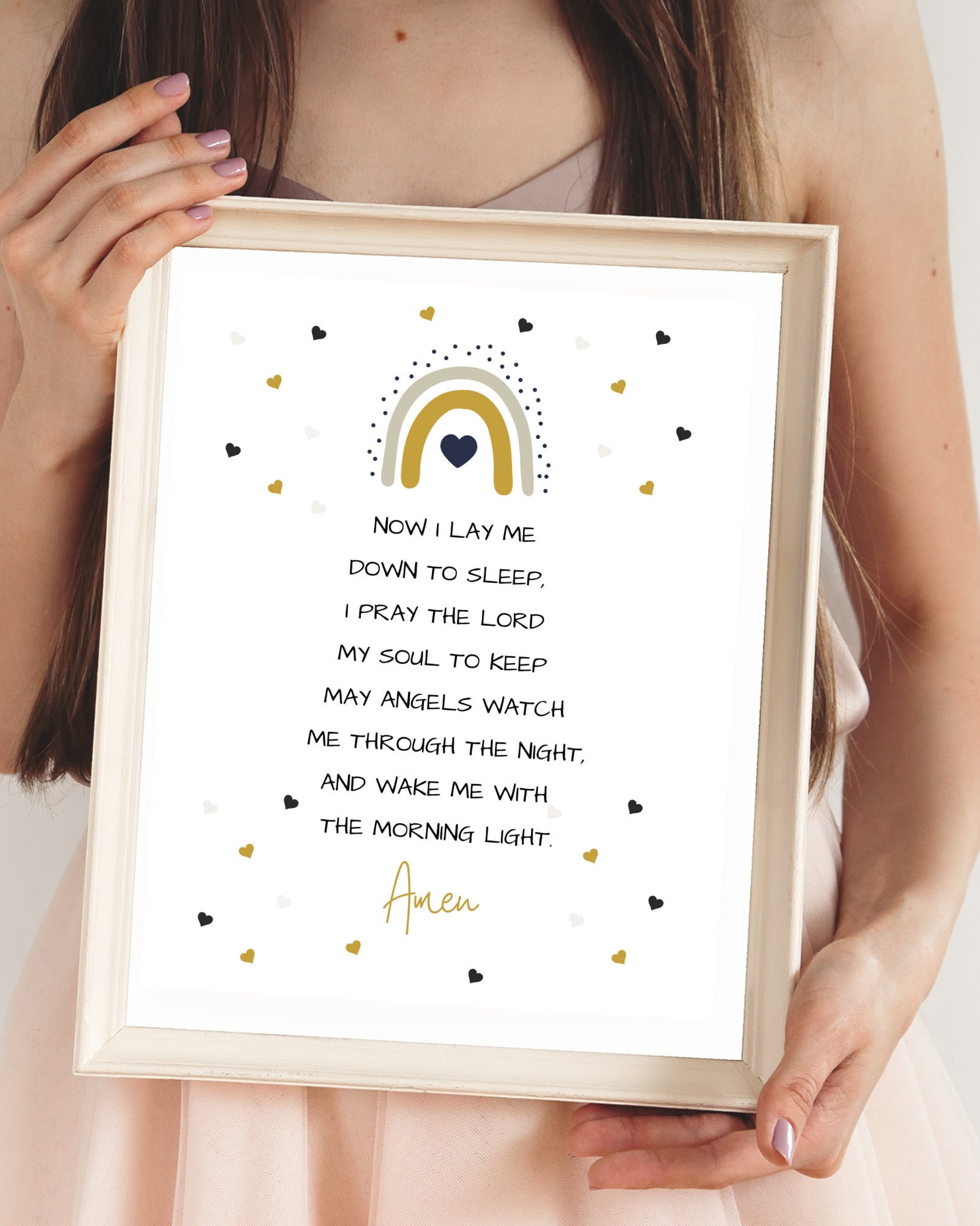 Digital Childs Prayer Wall Art - Etsy