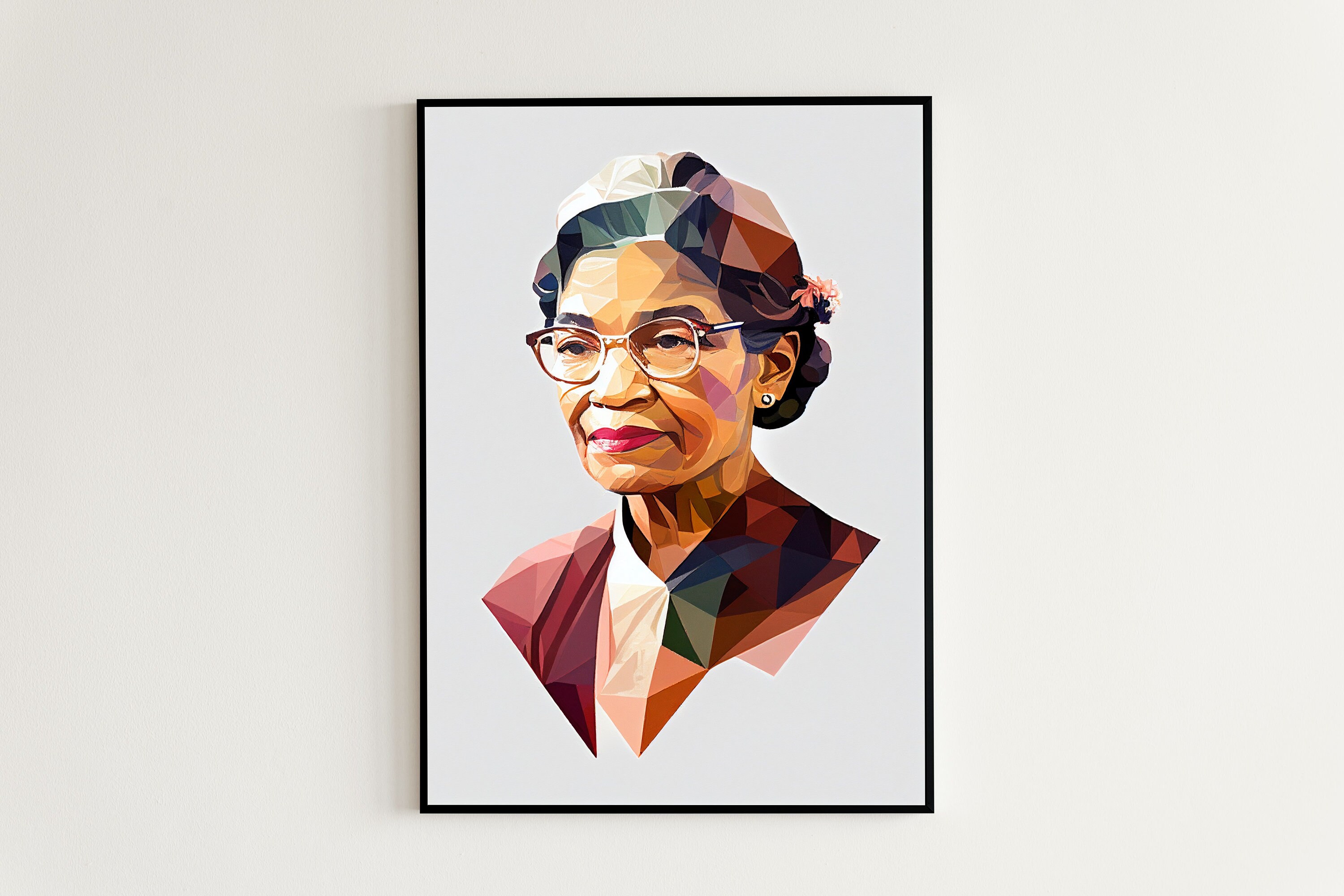 Rosa Parks, Women History Month, Empower, Inspire, AI Art, Wall Art ...