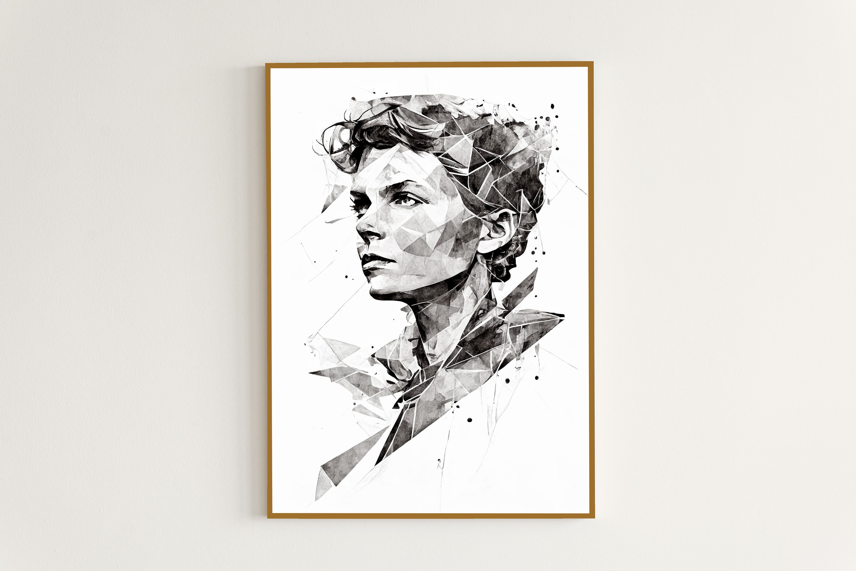Amelia Earhart, Women History Month, Empower, Inspire, AI Art, Wall Art ...
