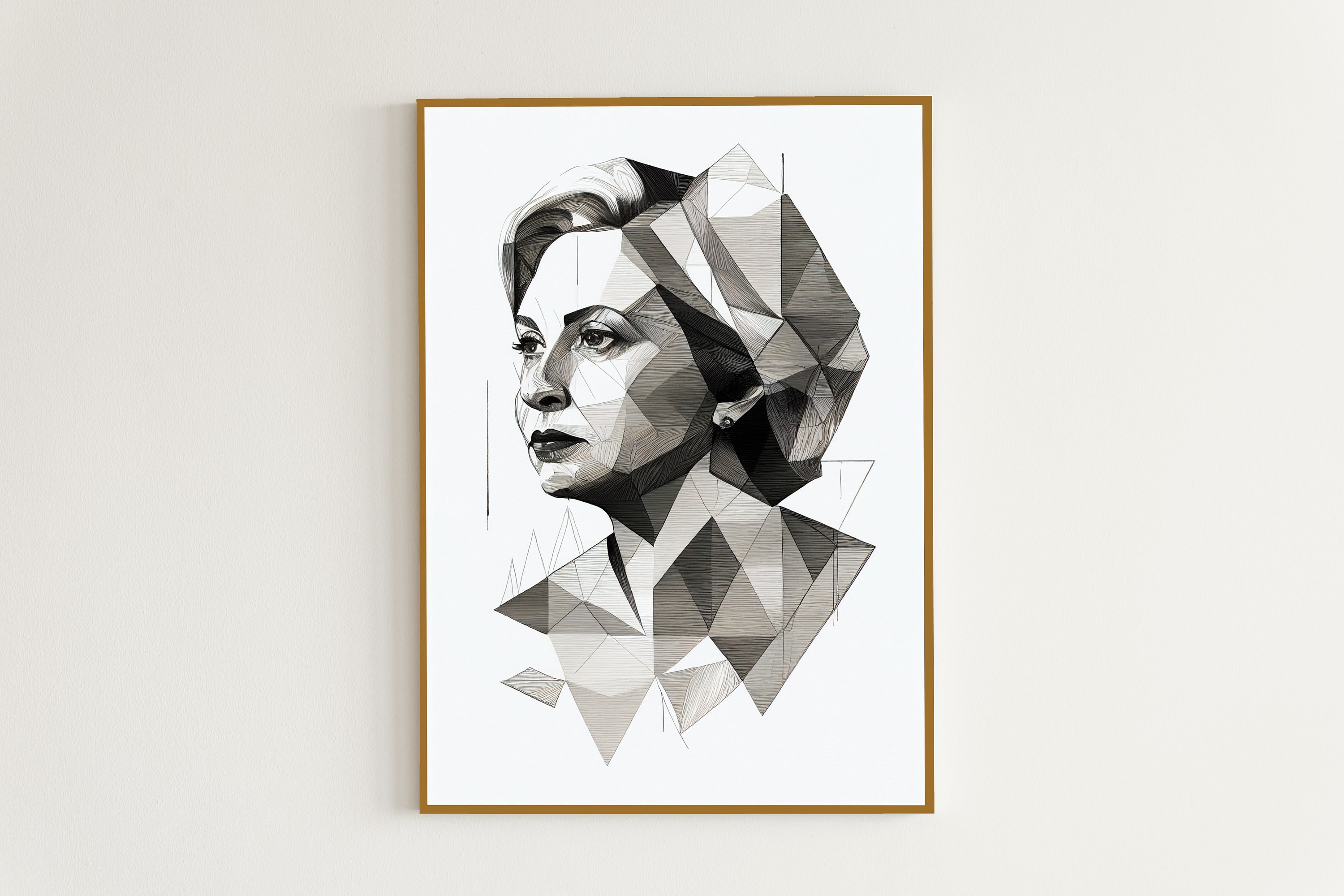 Hillary Clinton, Women History Month, Empower, Inspire, AI Art, Wall ...